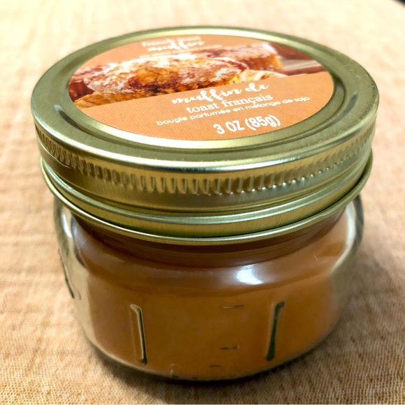 Accents | Candle French Toast Muffin 3oz Mason Jar Mini Candle | Poshmark